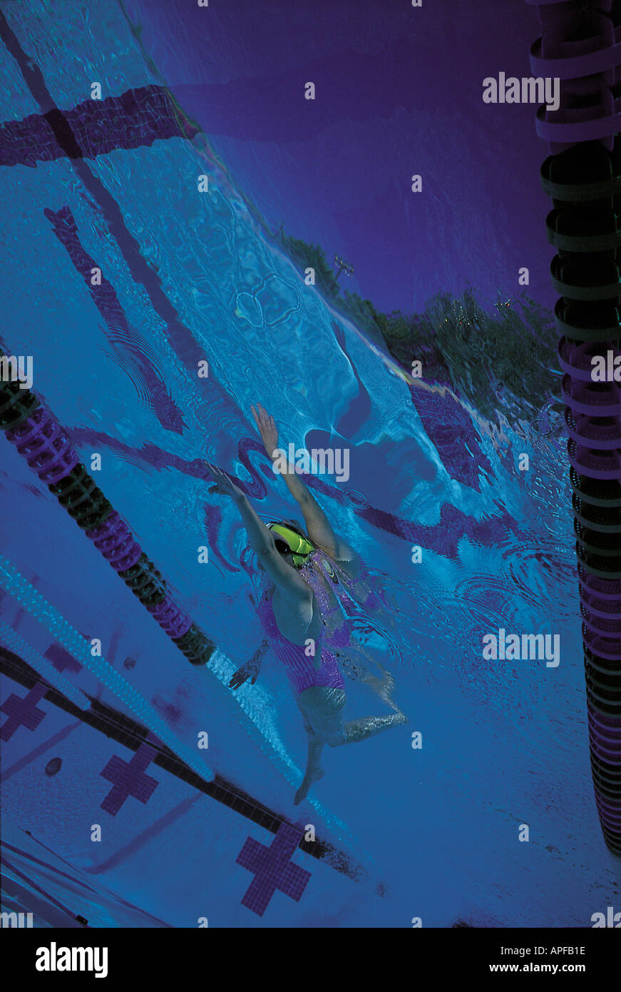 Freestyle swimming woman hi-res stock photography and images - Alamy