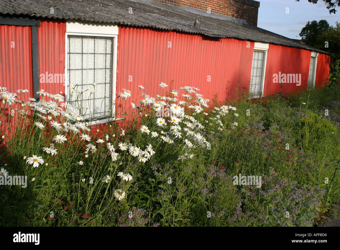 Lean to skittle alley attached to a pub in Wootton Bassett Wiltshire ...