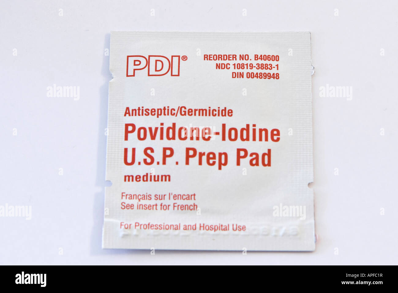 Providone-Iodine U. S. P. Prep Pad Antiseptic/Germicide Wipe for ...