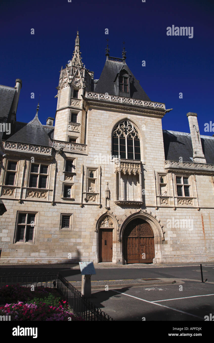 The Palais Jacques Coeur at Bourges Stock Photo - Alamy