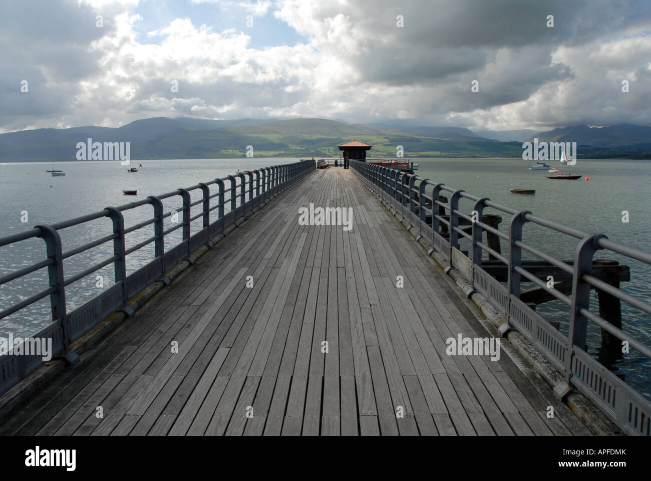 Pier at Beaumaris Stock Photo - Alamy