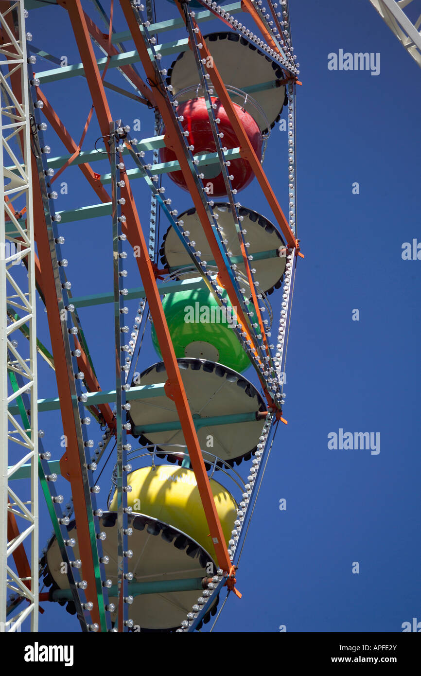 Multicolored Ferris Wheel Stock Photo - Alamy