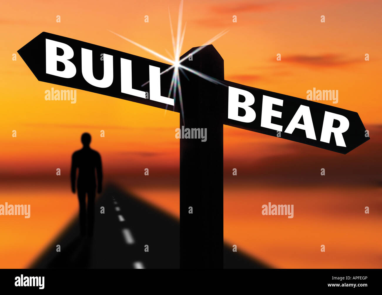 Bull and bear hi-res stock photography and images - Alamy