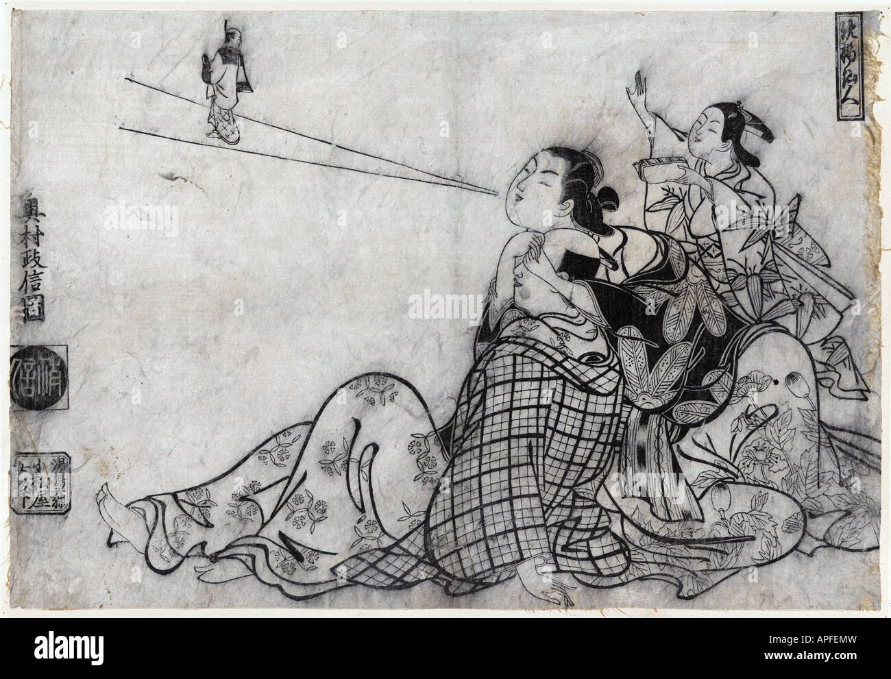 Tekkai sennin, Japan between 1711 and 1716 Stock Photo - Alamy