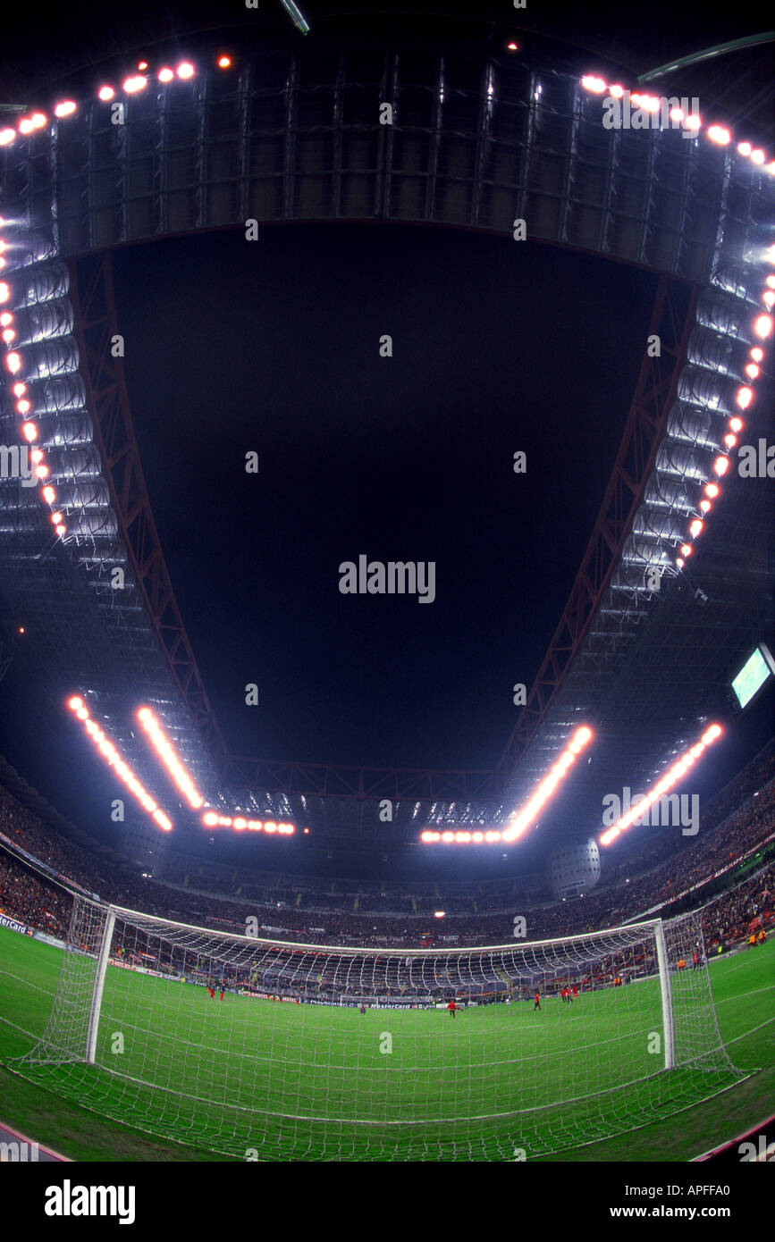 Football pitch goal low angle hi-res stock photography and images - Alamy