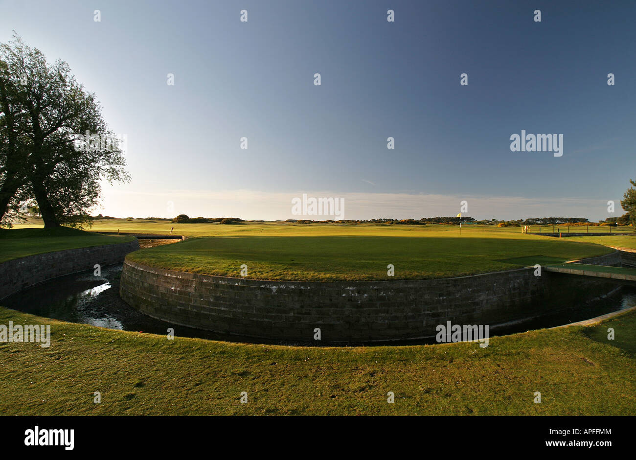 Burnside course 5th hole Carnoustie golf Links scotland Stock Photo - Alamy