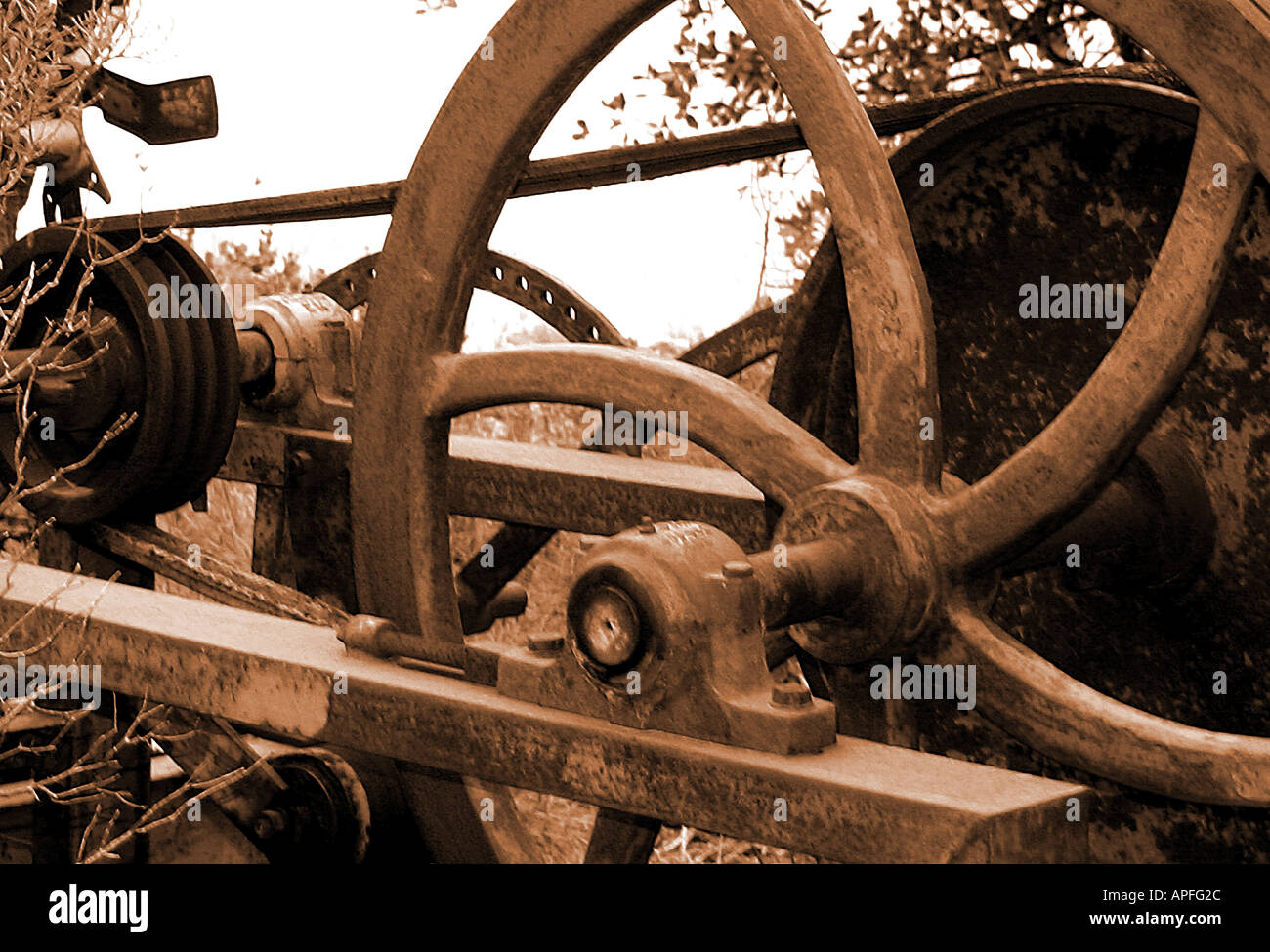 Rusty old mining quarrying hi-res stock photography and images - Alamy