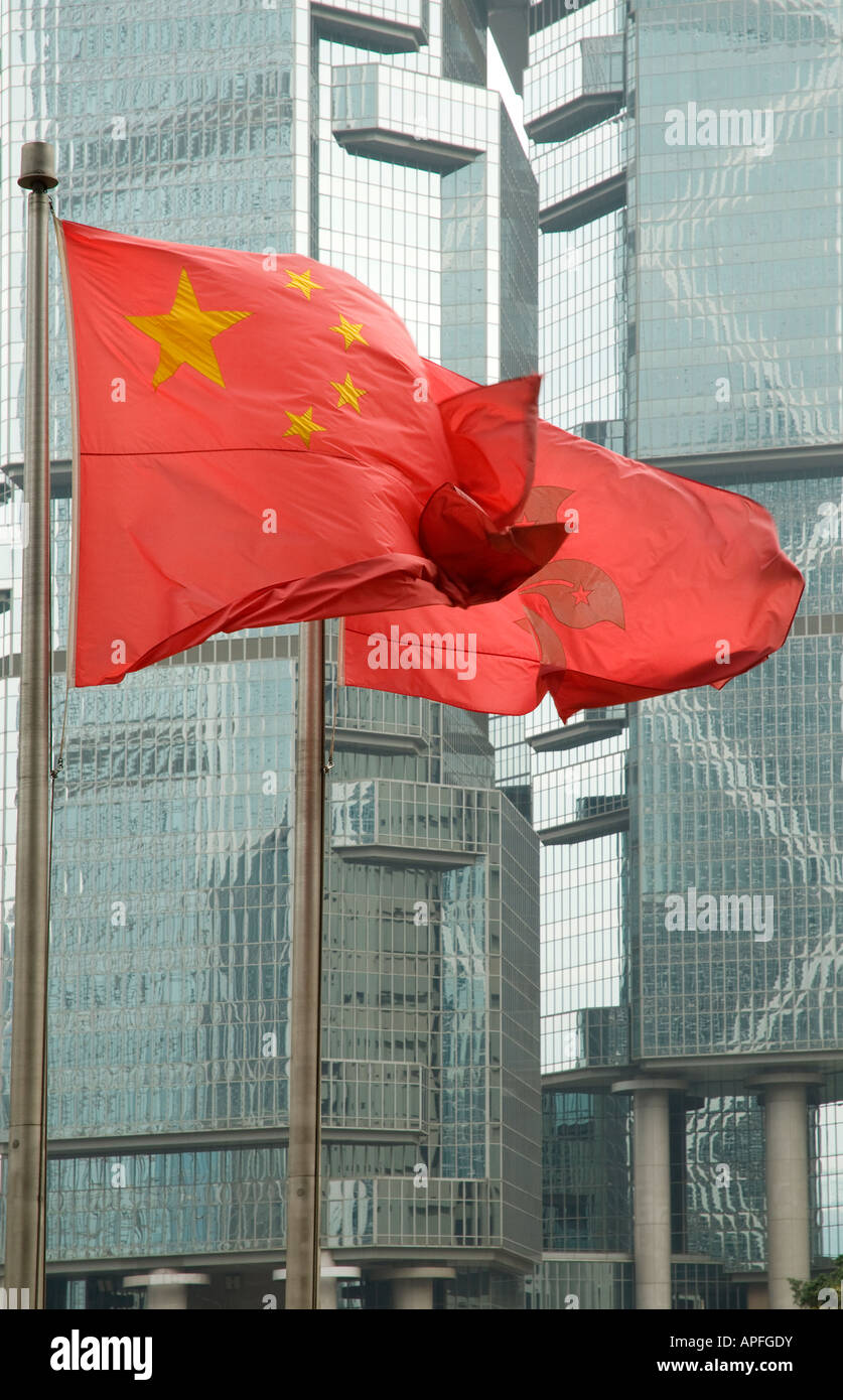 Chinese flag building hi-res stock photography and images - Alamy