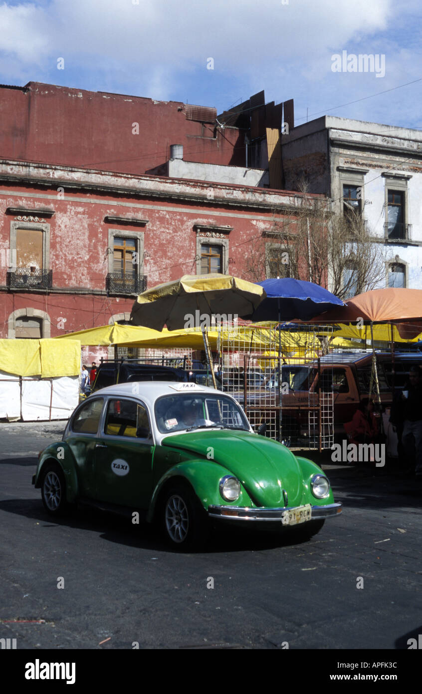 Volkswagen taxi cab mexico city hi-res stock photography and images - Alamy
