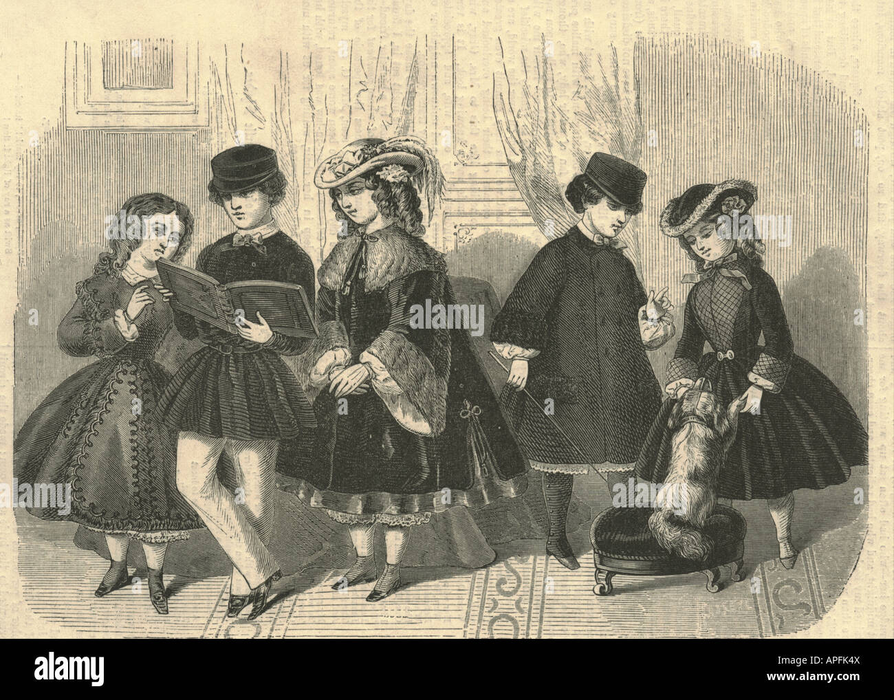 Victorian winter hi-res stock photography and images - Alamy