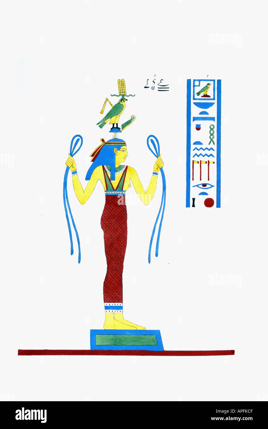 Athor ou Hathor Stock Photo - Alamy