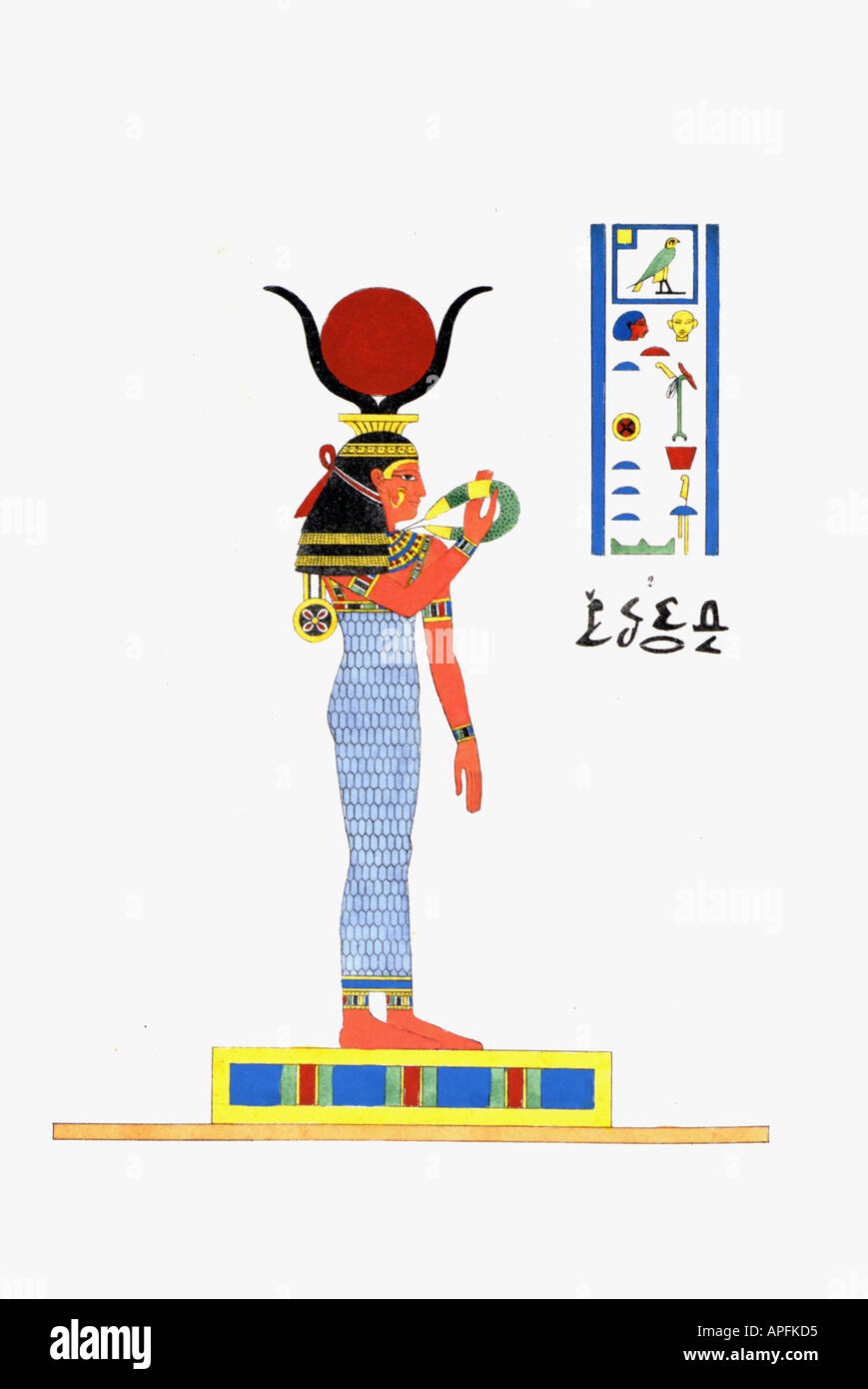 Athor or Hathor Stock Photo - Alamy