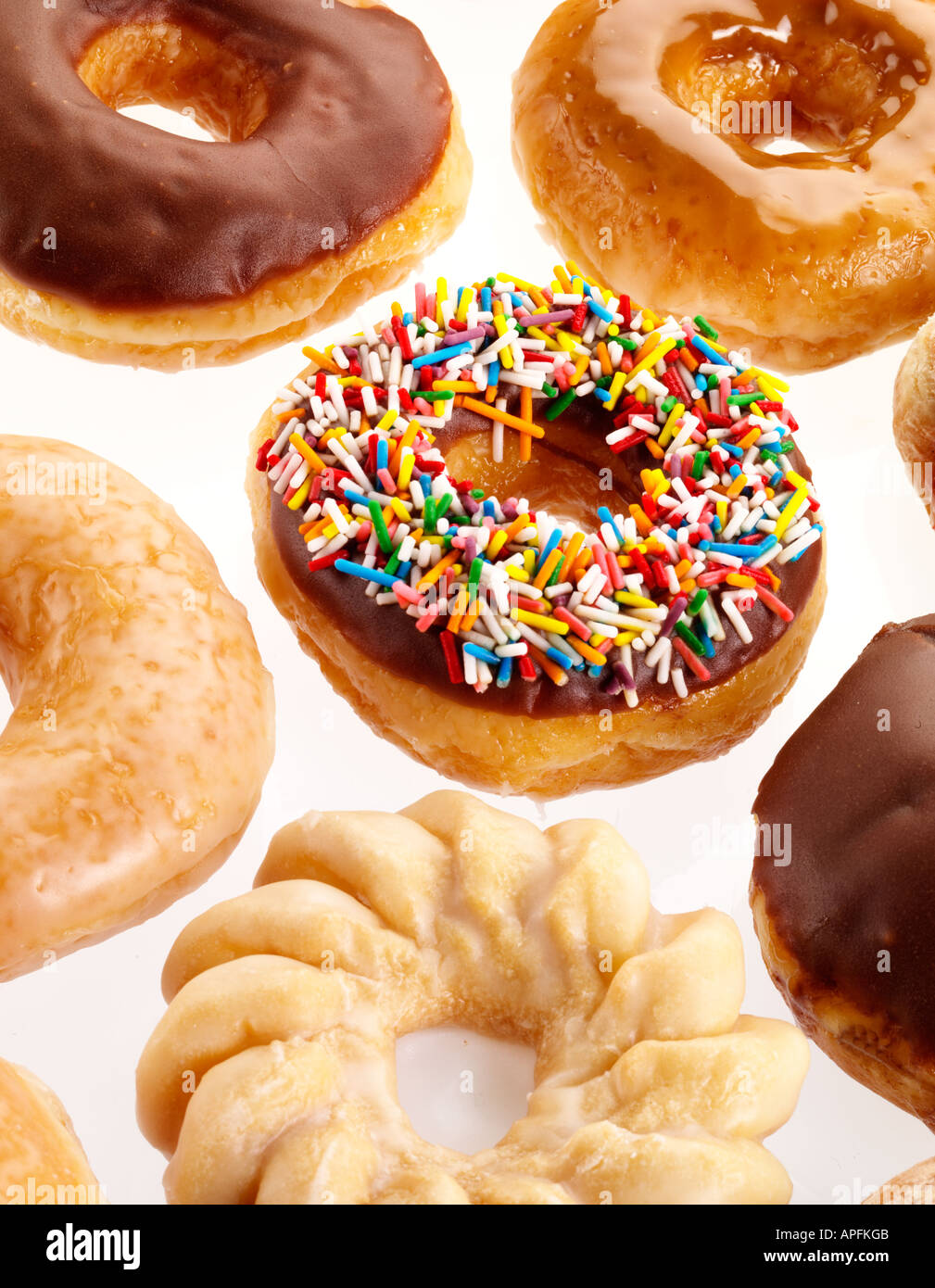 Doughnut selection hi-res stock photography and images - Alamy