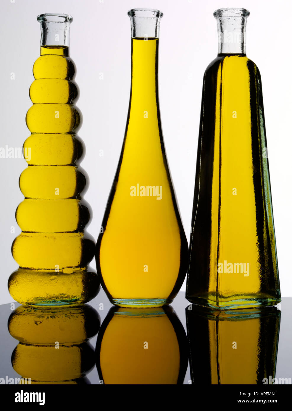 SELECTION OF COOKING OILS Stock Photo - Alamy