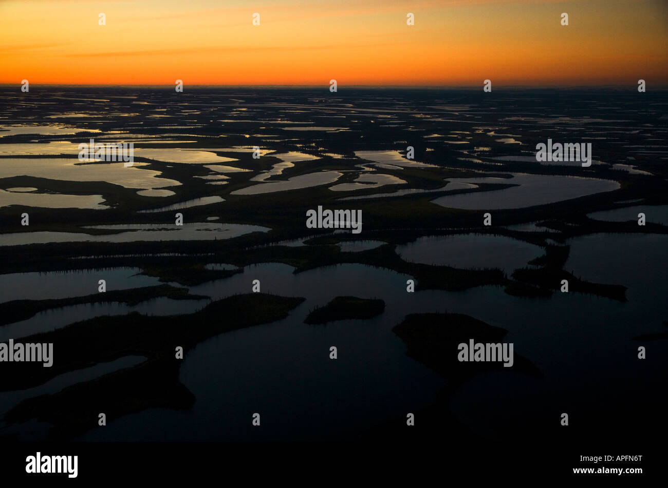 Mackenzie Delta, Northwest Territories, Canada Stock Photo - Alamy