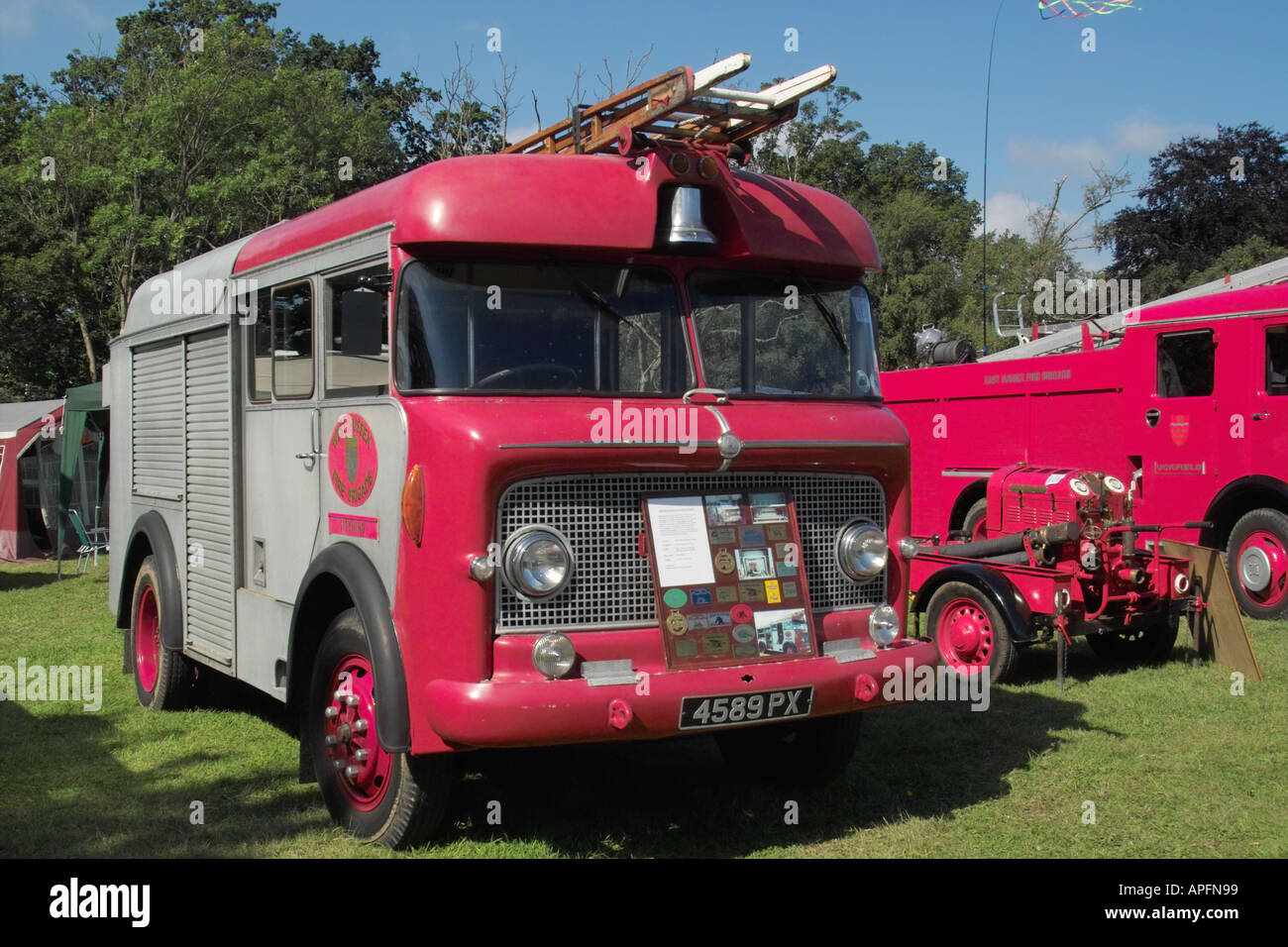 Vintage Fire Engine High Resolution Stock Photography and Images - Alamy