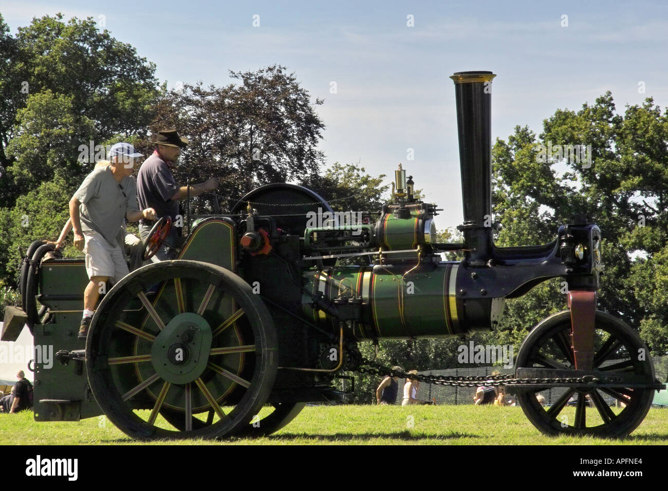 Large Traction Engine Stock Photo - Alamy