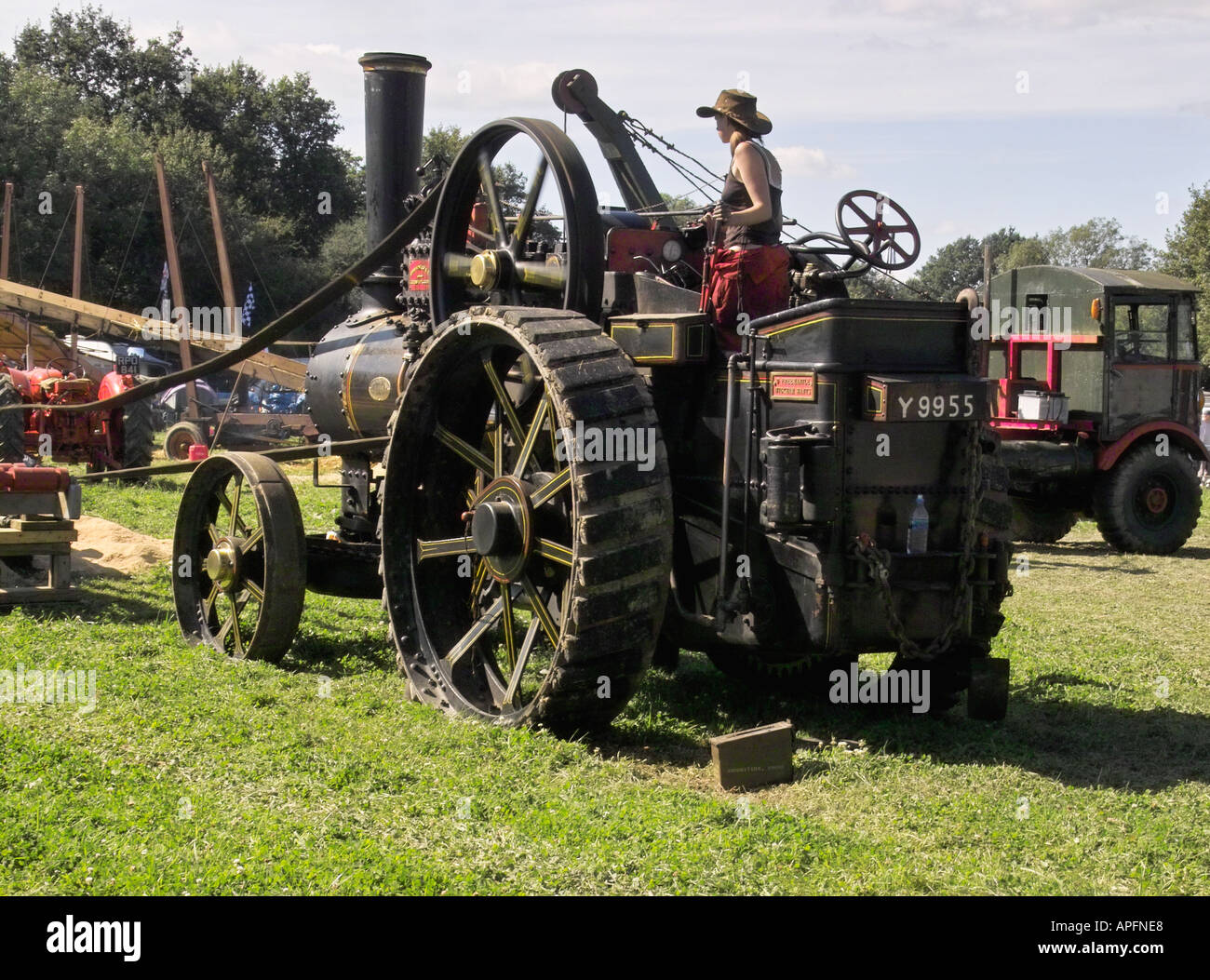 Large Traction Engine Stock Photo - Alamy