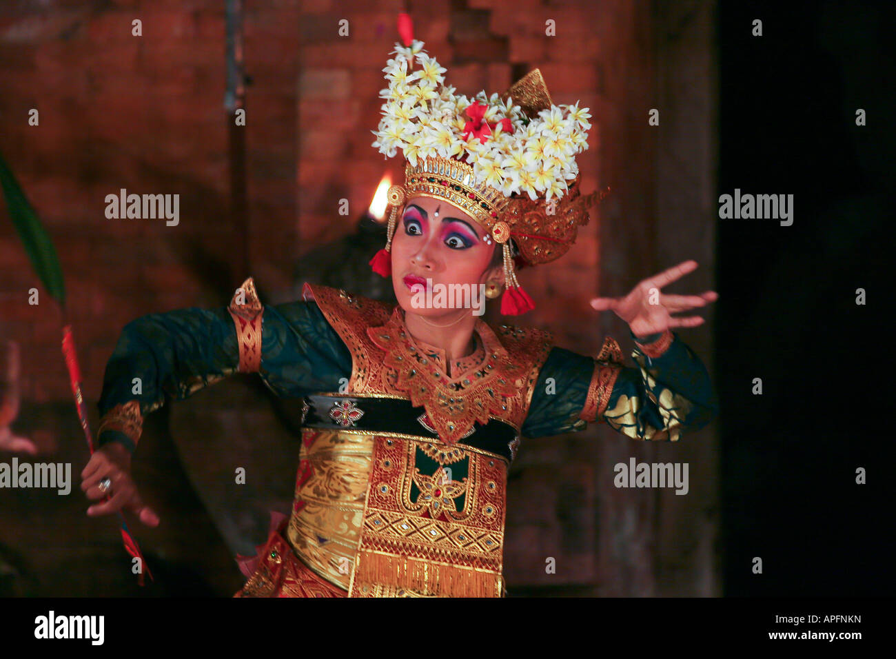 Traditional Balinese dancer in costume, Ubud, Bali, Indonesia Stock ...