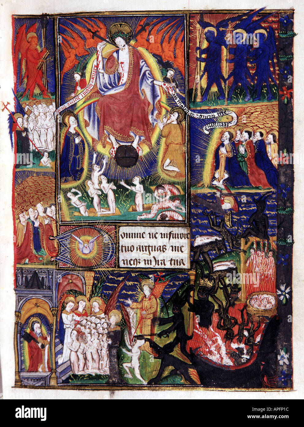 Manuscript of the Hours of Rohan Montauban The Resurrection of Christ ...