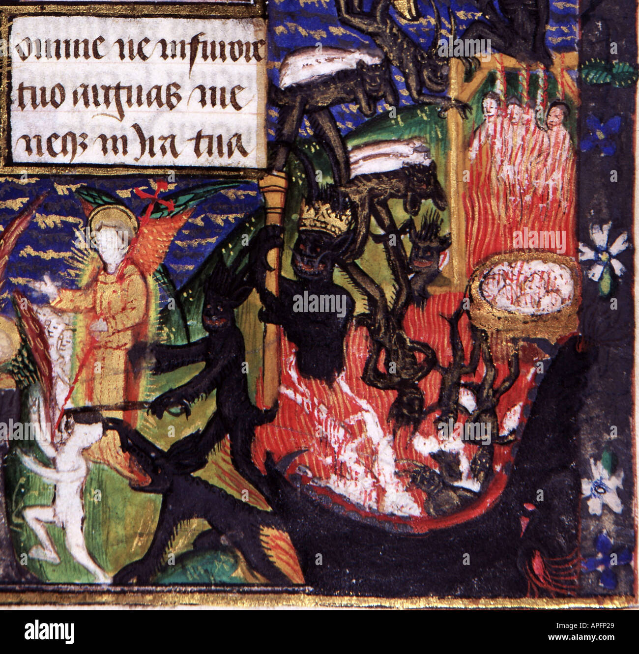 Manuscript of the Hours of Rohan Montauban The Resurrection of Christ ...