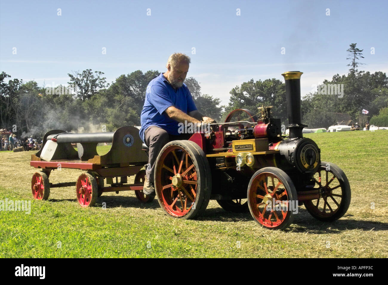 Working Model Traction Engine Stock Photo - Alamy