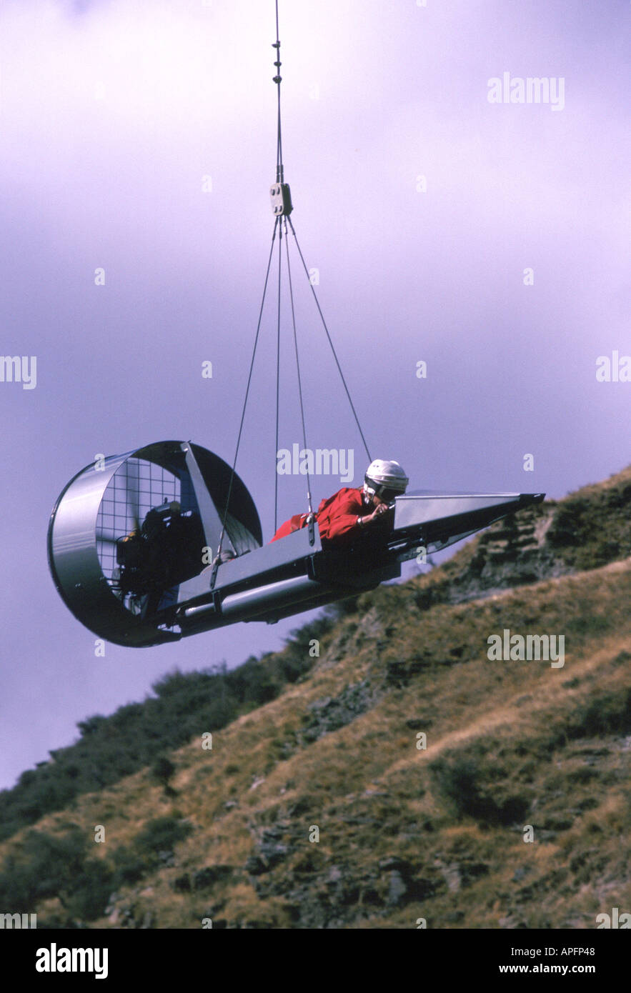 FLY BY WIRE NEW ZEALAND Stock Photo - Alamy