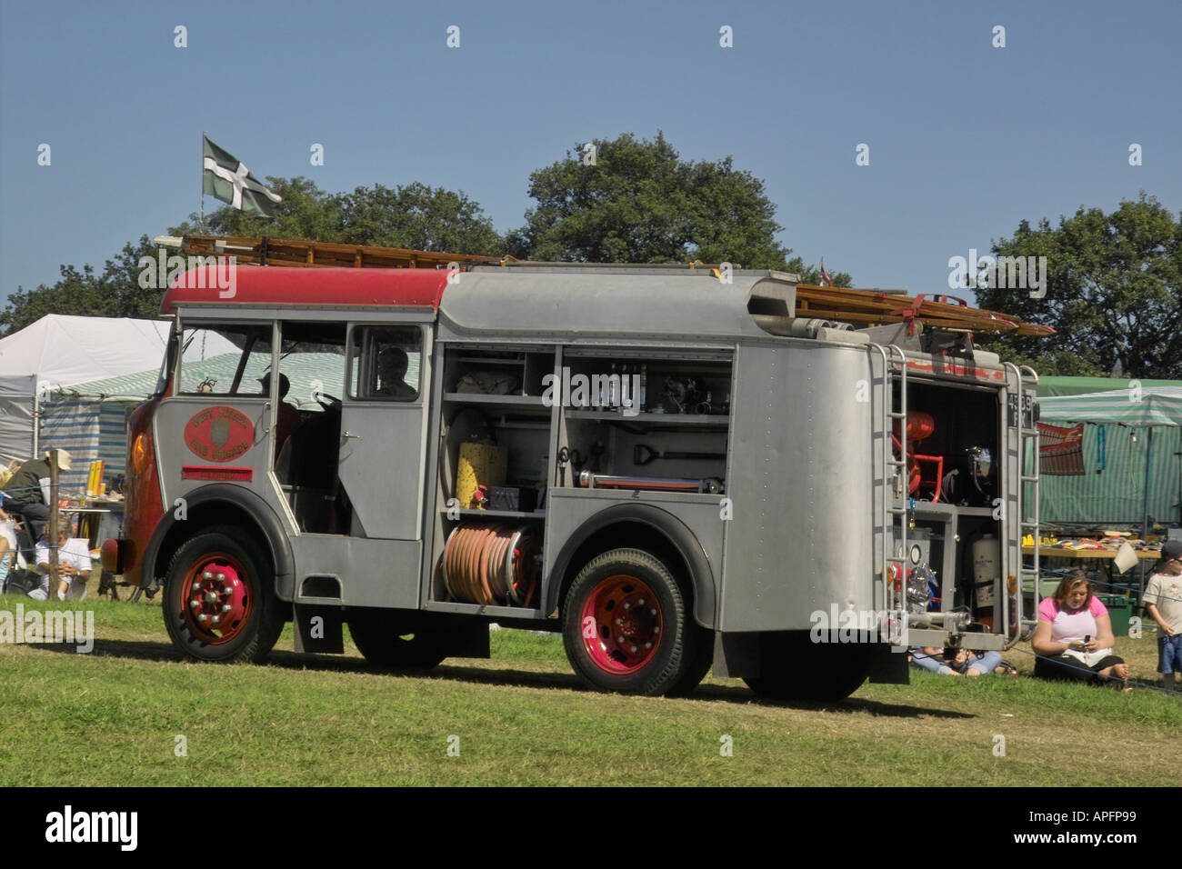Vintage Fire Tender High Resolution Stock Photography and Images - Alamy
