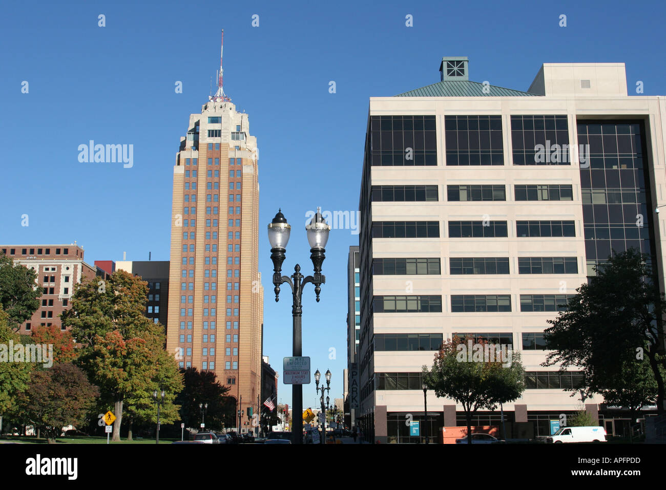 Michigan Lansing,downtown,city center centre,building,architecture ...