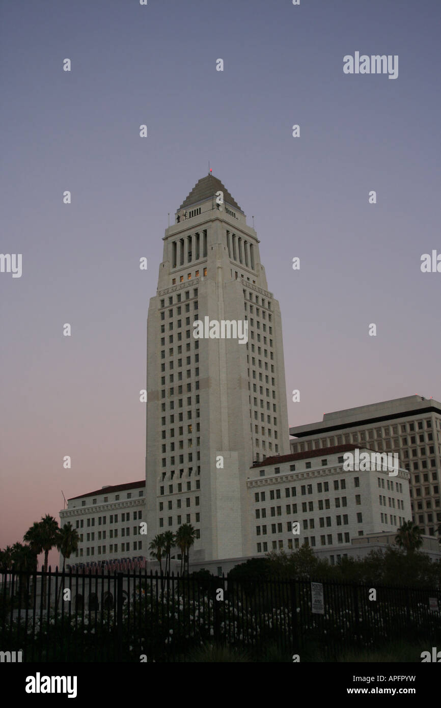 Los angeles skyline october 2007 hi-res stock photography and images ...