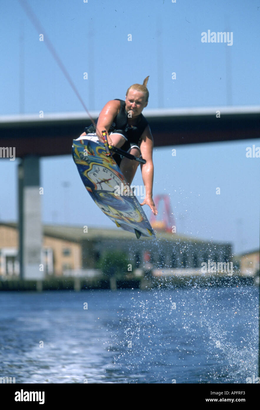 WOMENS WAKEBOARDING MELBOURNE AUSTRALIA Stock Photo - Alamy