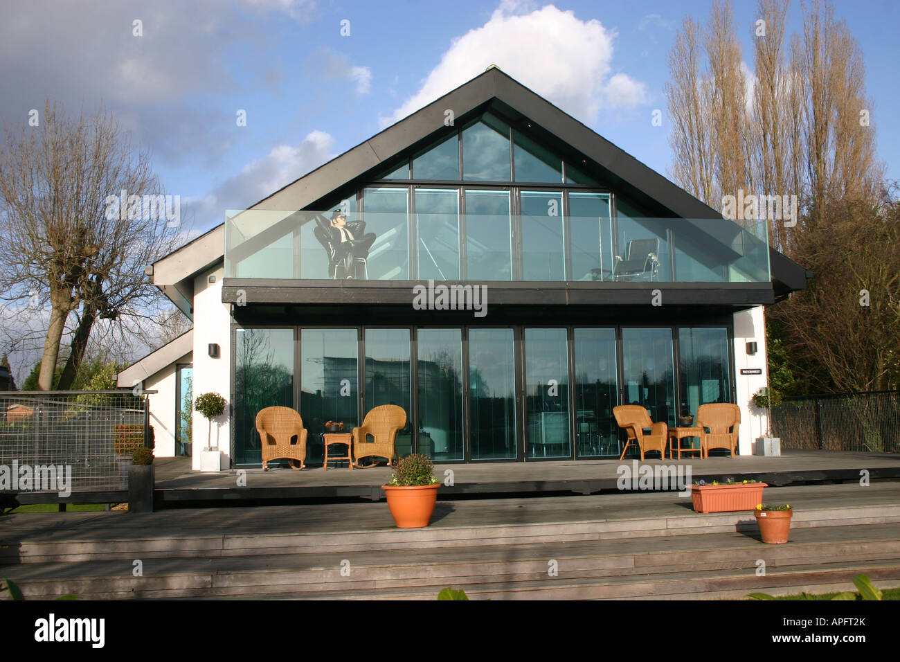 architectural, architecture, comtempory, design, dusk, exterior, house ...