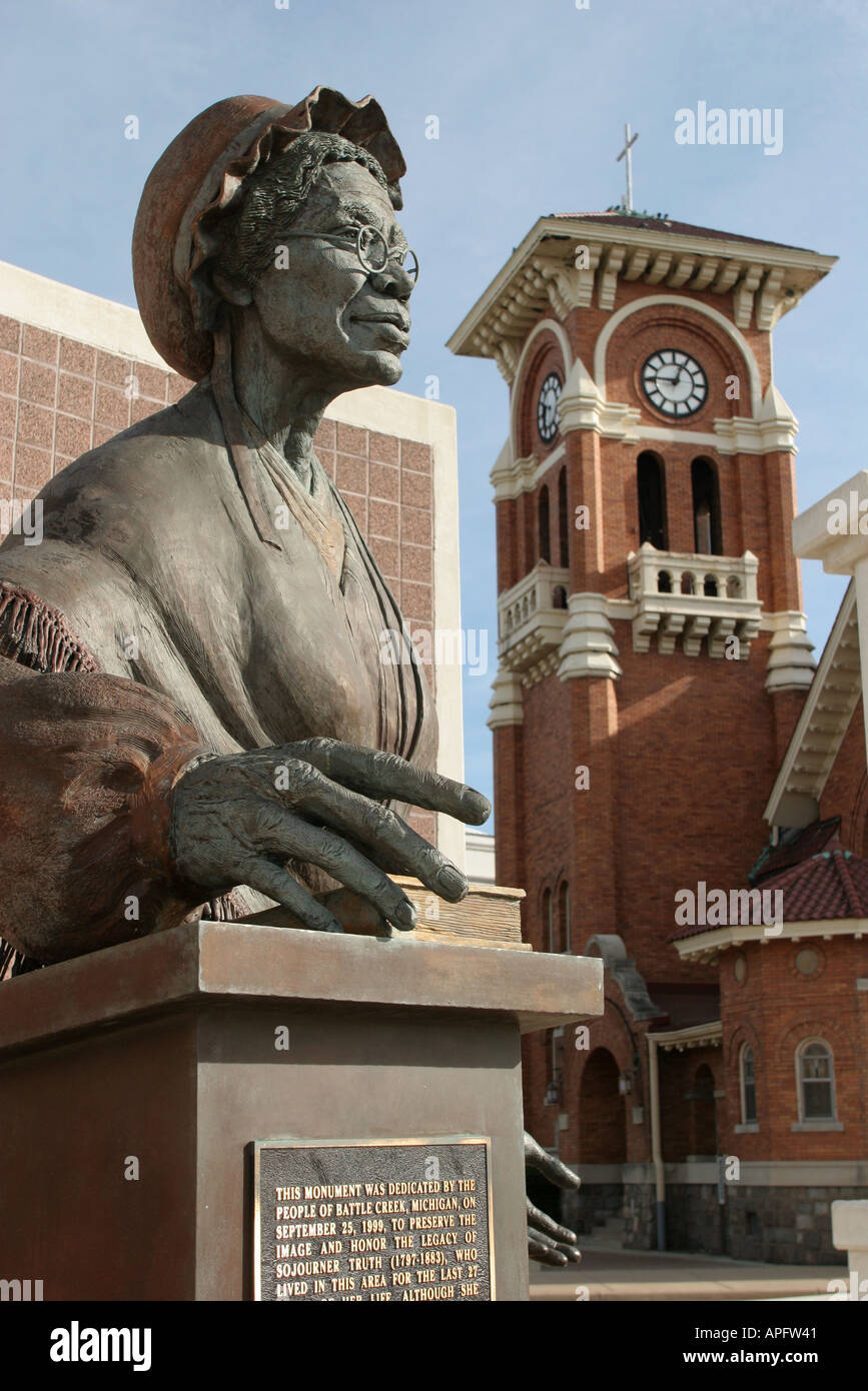 Sojourner truth memorial statue hi-res stock photography and images - Alamy