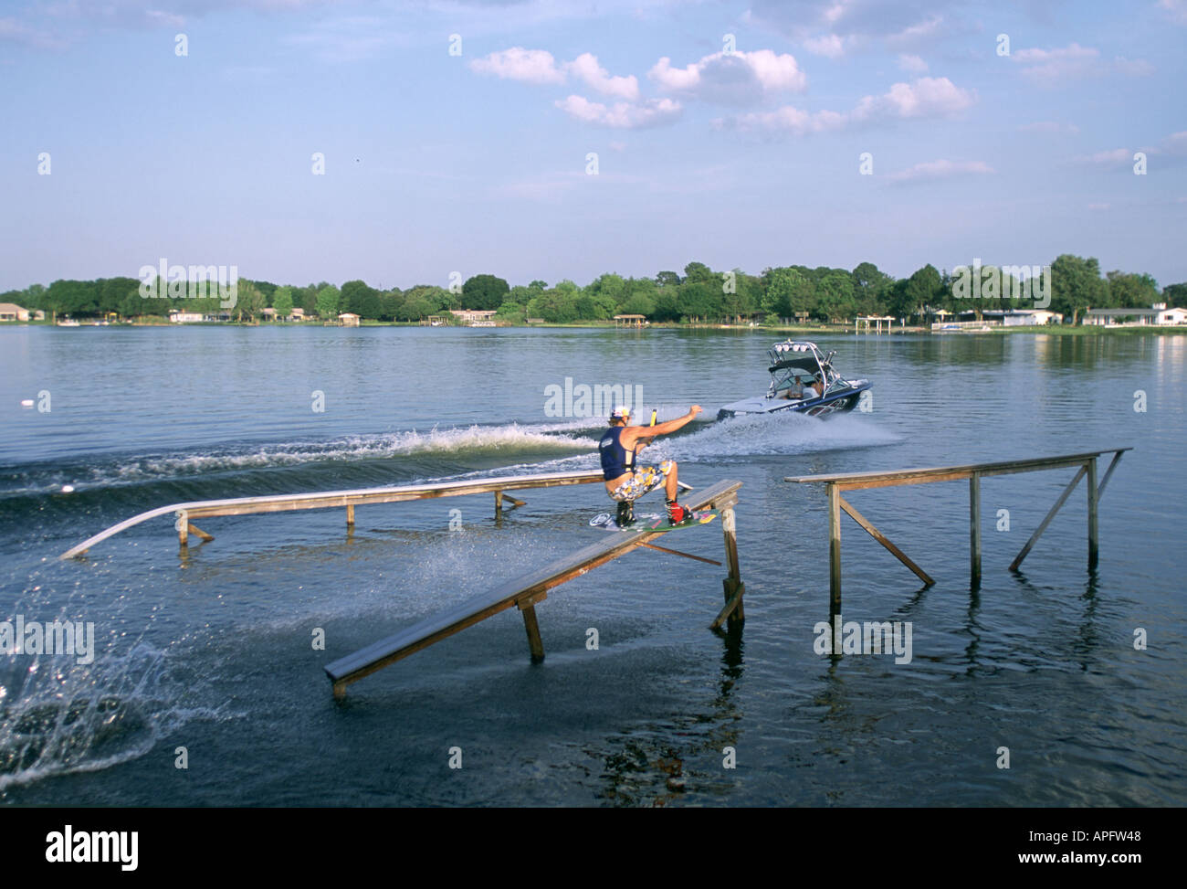 Wakeboarding florida hi-res stock photography and images - Alamy