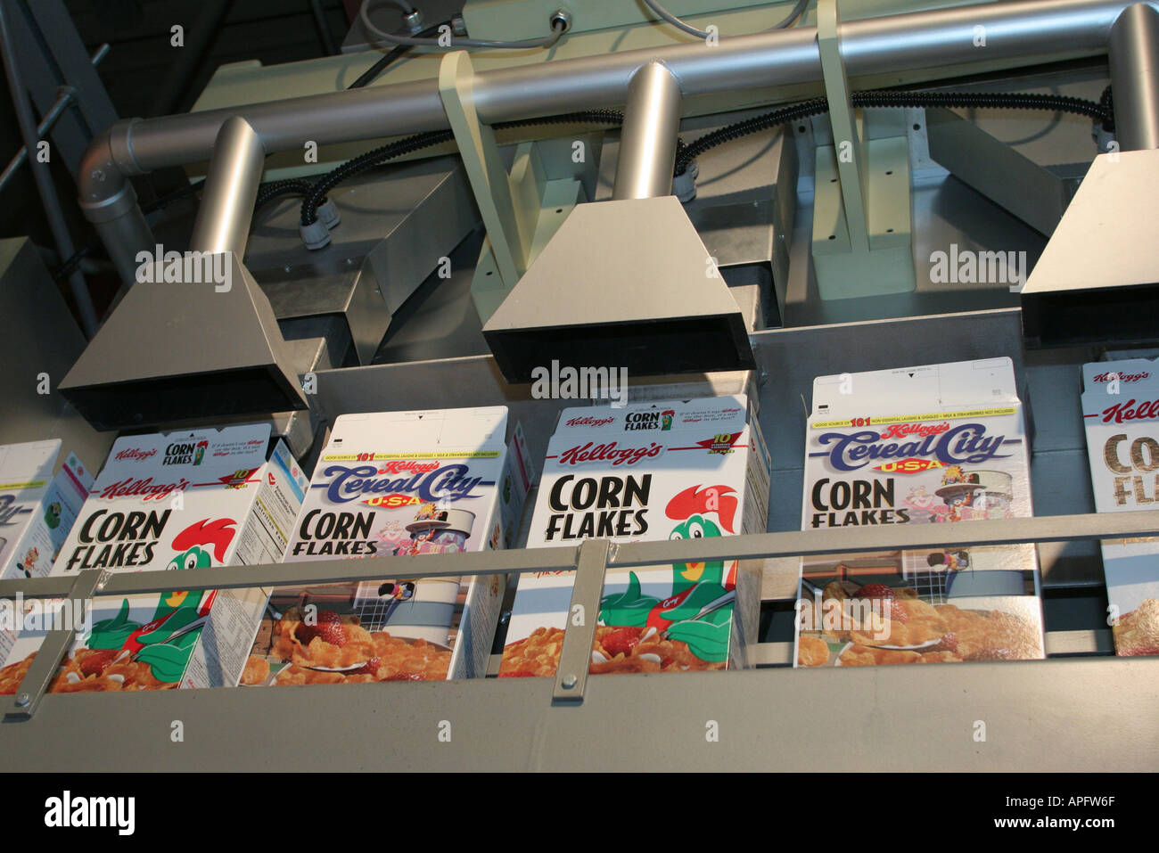 Michigan Battle Creek,Cereal City USA,Kellogg's Corn Flakes,production ...