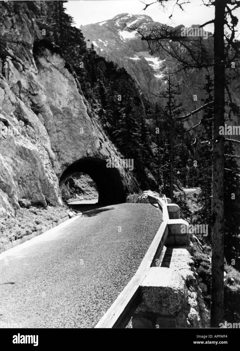 Eagle s Nest Adolf Hitler s retreat at Berchtesgaden access road Stock ...