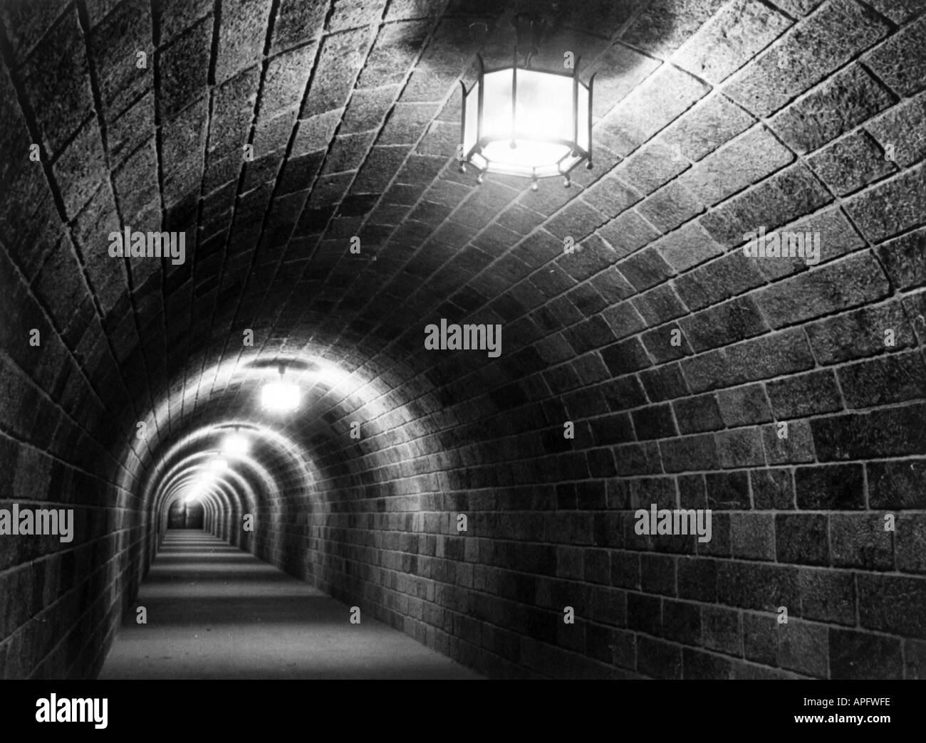 Eagle s Nest Adolf Hitler s retreat at Berchtesgaden Access corridor to ...