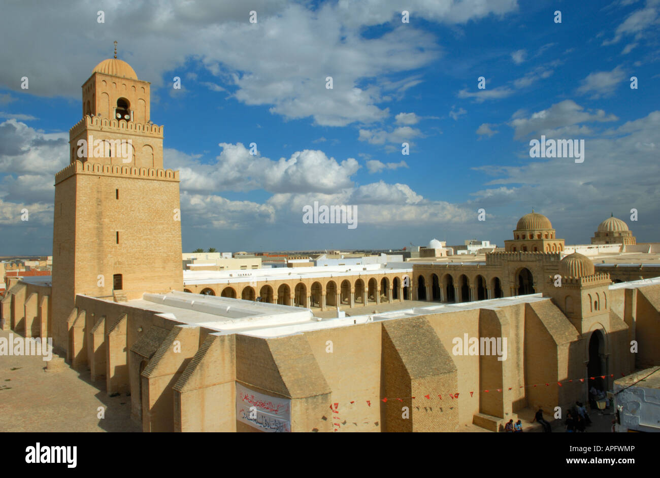 The Great Mosque of Kairouan Stock Photo - Alamy