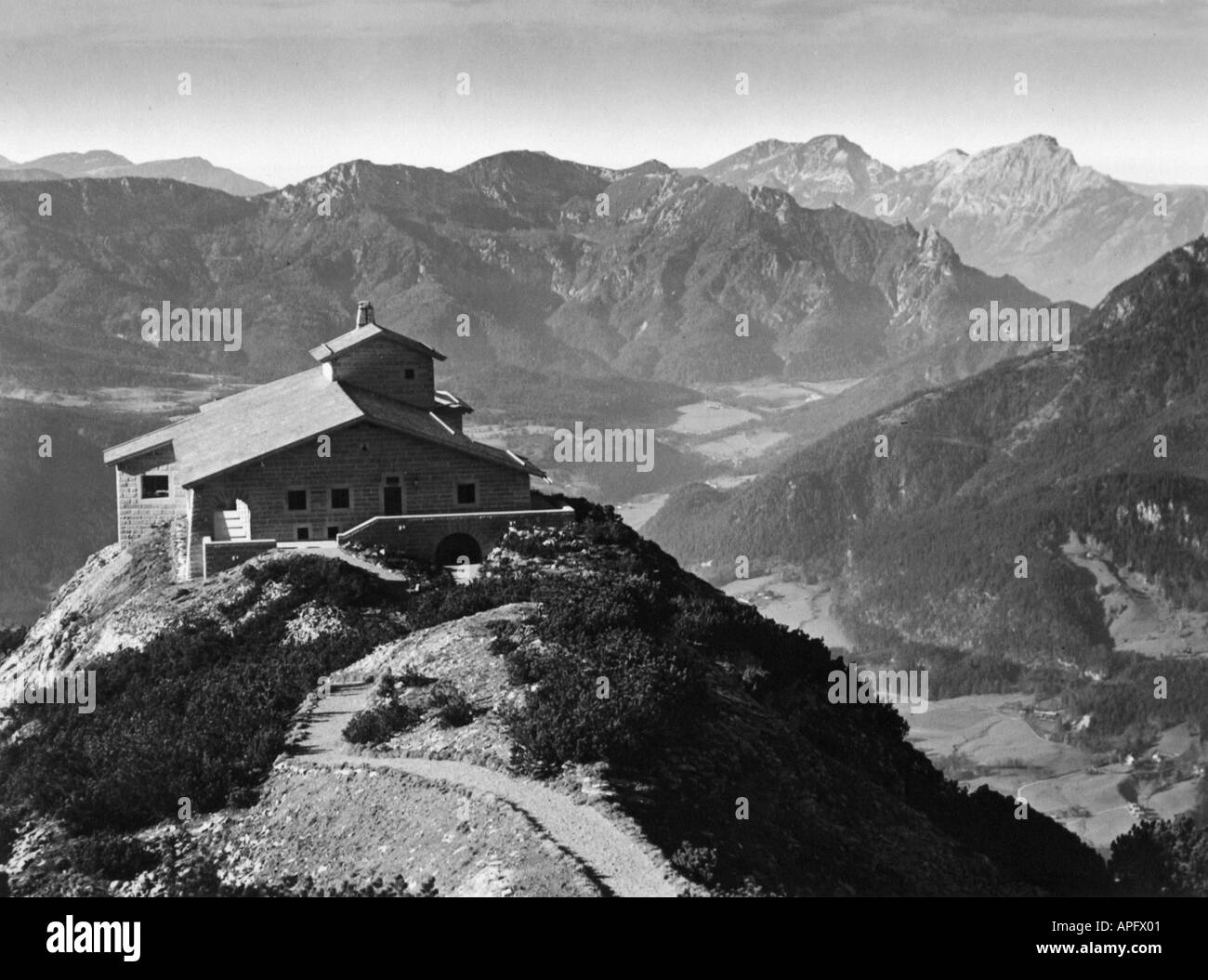 Eagle s Nest Adolf Hitler s retreat at Berchtesgaden Stock Photo - Alamy