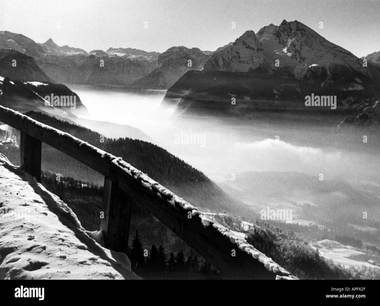 Eagle s Nest Adolf Hitler s retreat at Berchtesgaden access road Stock ...