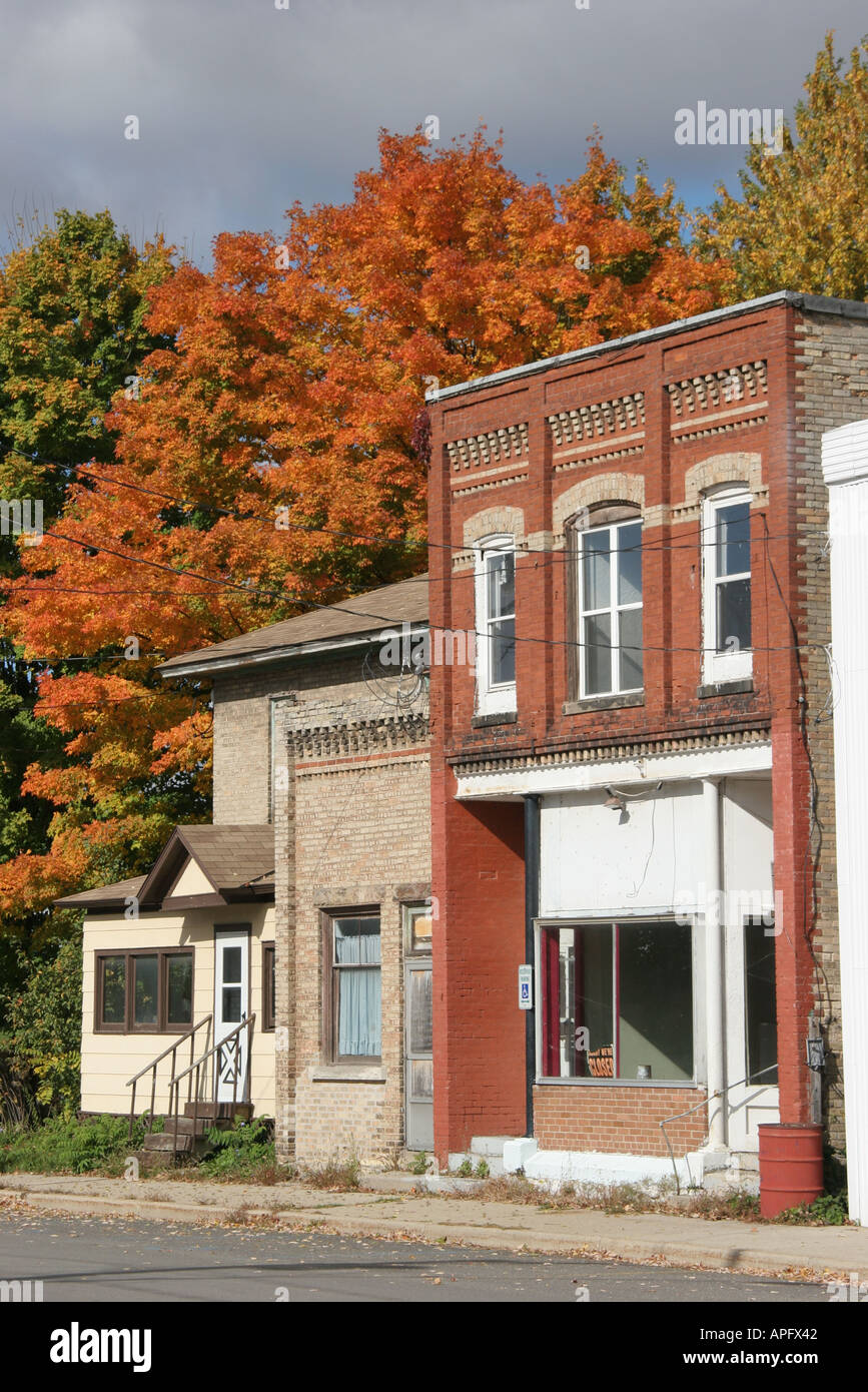 Michigan,MI,Mich,Upper Midwest,Sunfield,Main Street,small town ...