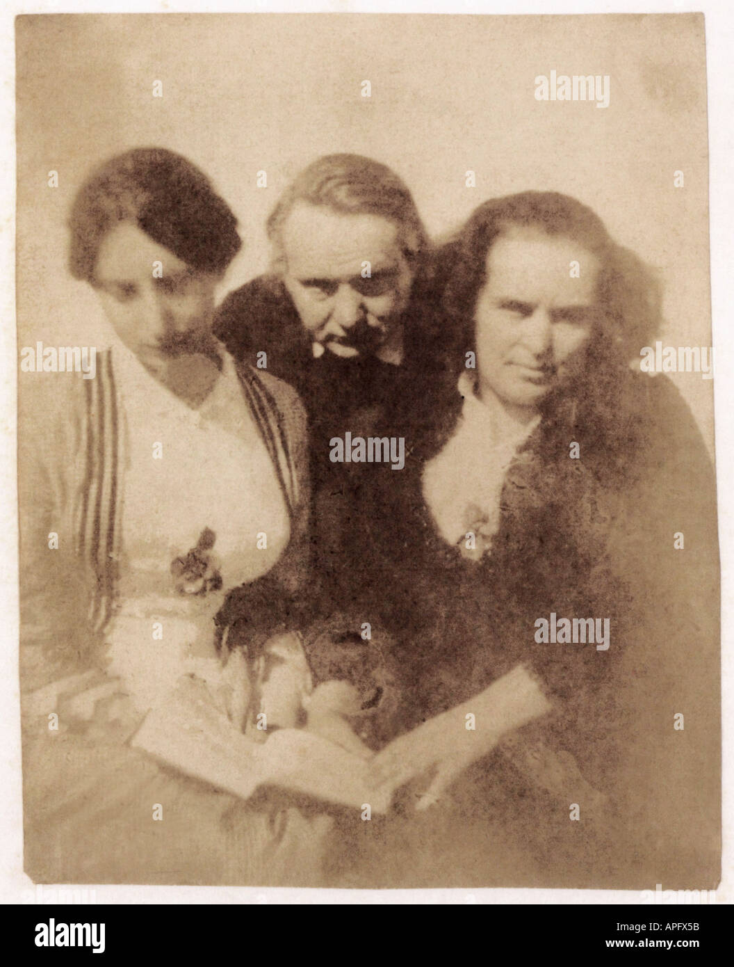 Famille Victor Hugo Stock Photo - Alamy