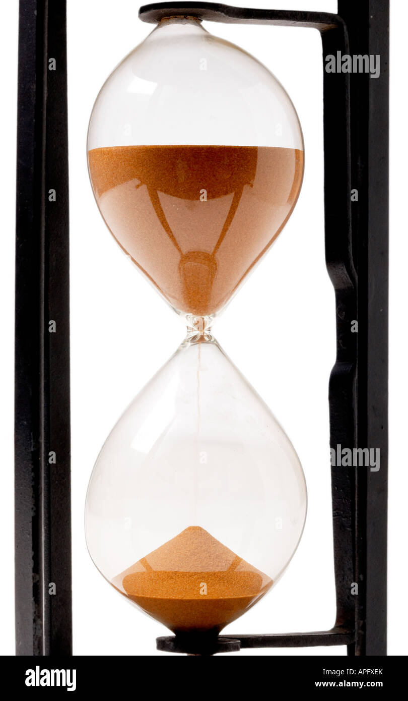 Hour glass death hi-res stock photography and images - Alamy