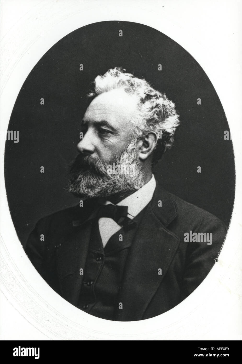 Portrait de Jules Verne Stock Photo - Alamy