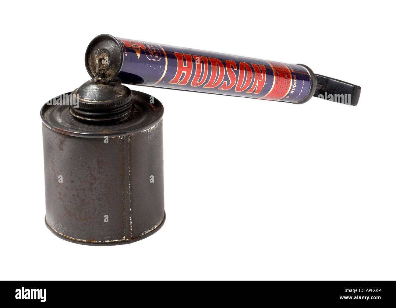 antique garden pest sprayer Stock Photo - Alamy