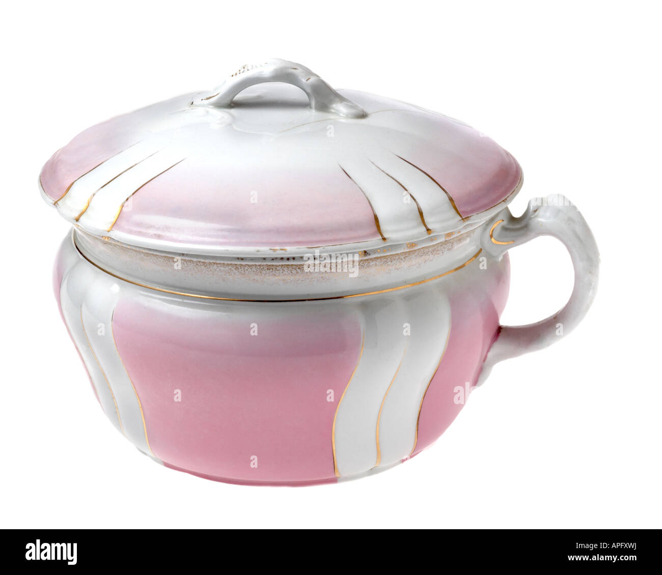 Antique Ceramic Chamber Pot Stock Photo - Alamy