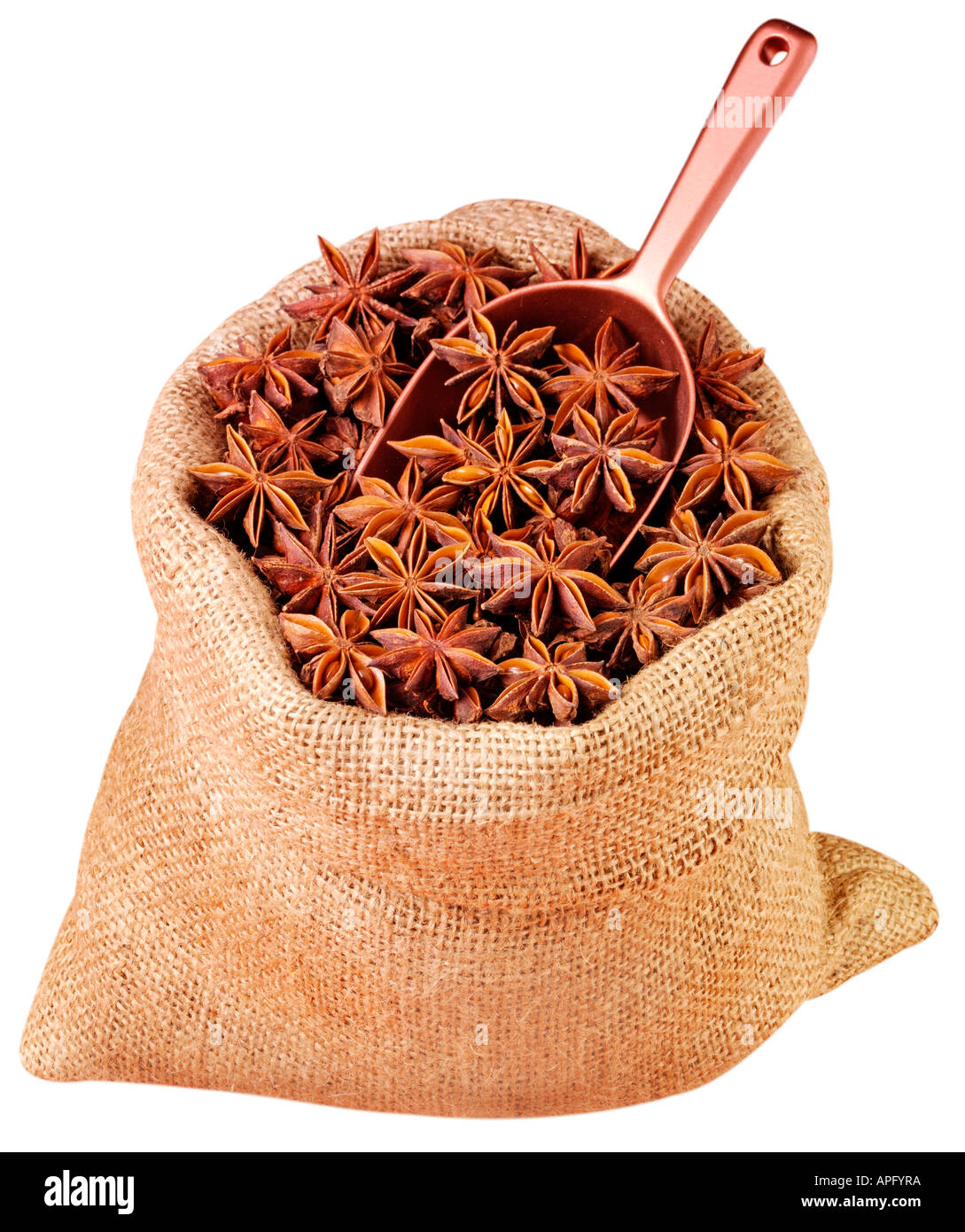 Sack star anise cut hi-res stock photography and images - Alamy