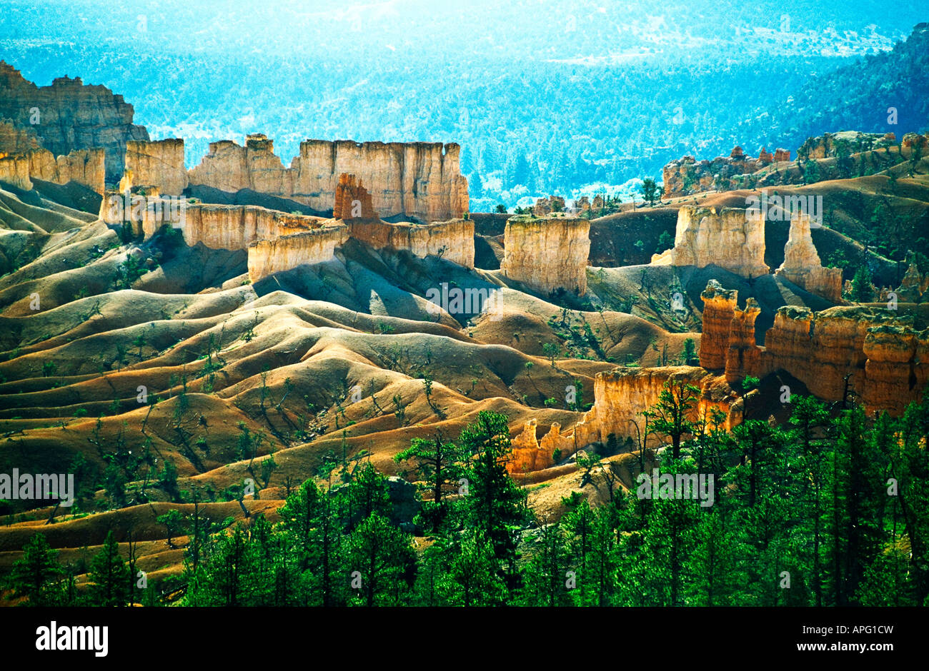 Markagunt Plateau in Zion National Park, Utah, USA Stock Photo - Alamy