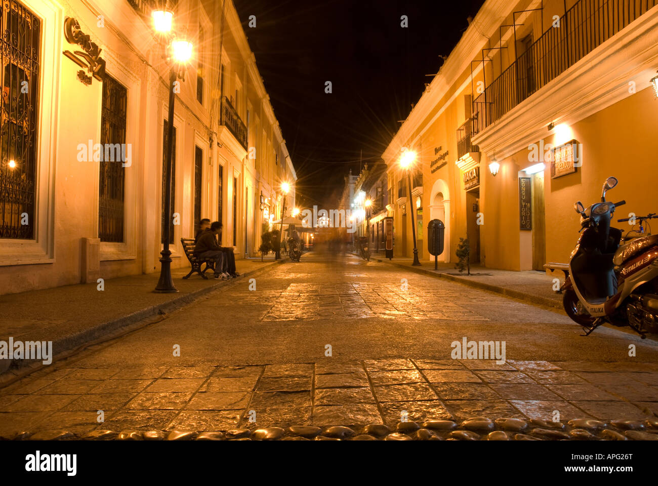 colonial style architecture of Mexico Stock Photo - Alamy