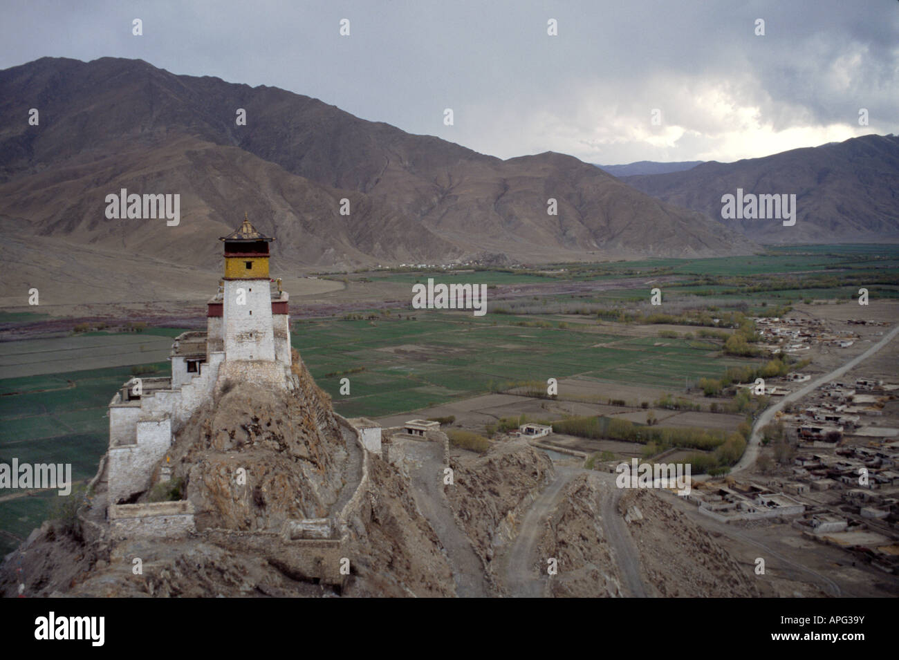 YUMBULAGANG PALACE possibly built by KING NYATRI TSENPO in the 7th ...